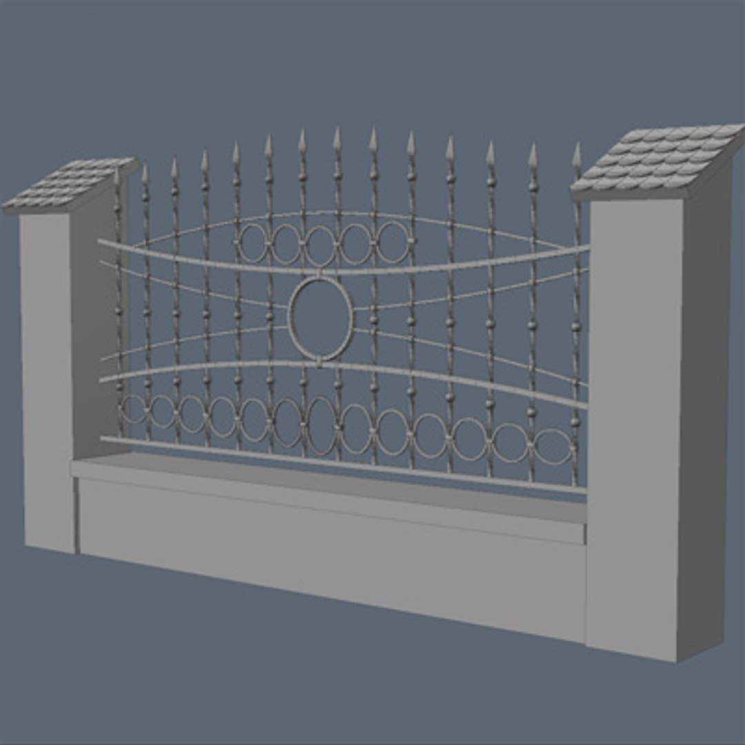 3d fence exterior visualization