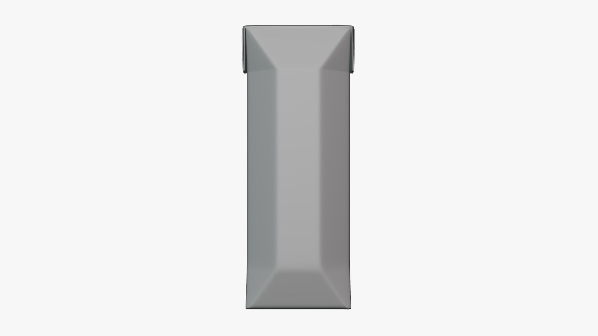 3D Basic Juice Box Octagon - Geometry Only No Textures No Materials ...