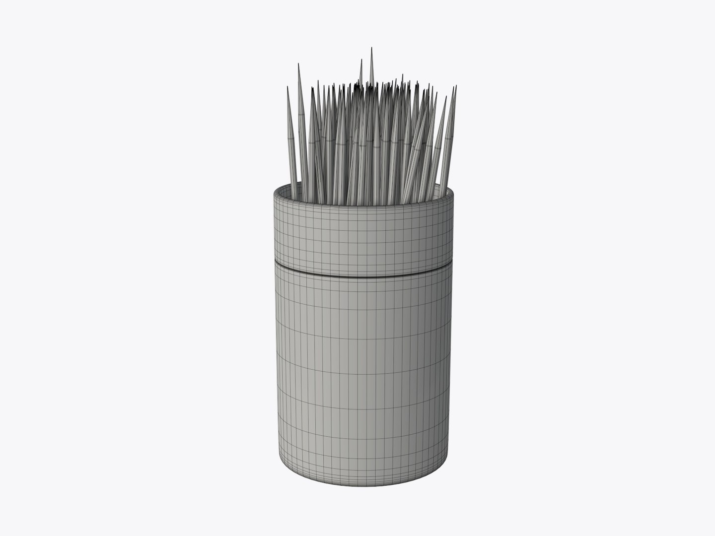 3D Toothpick Tooth Pick - TurboSquid 1474310