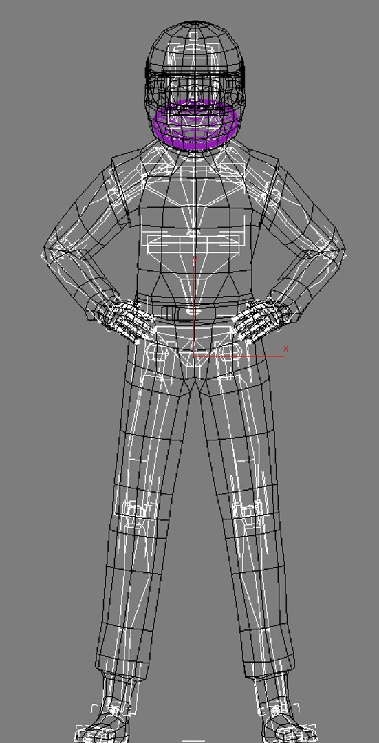 packed 12 f1 drivers 3d model