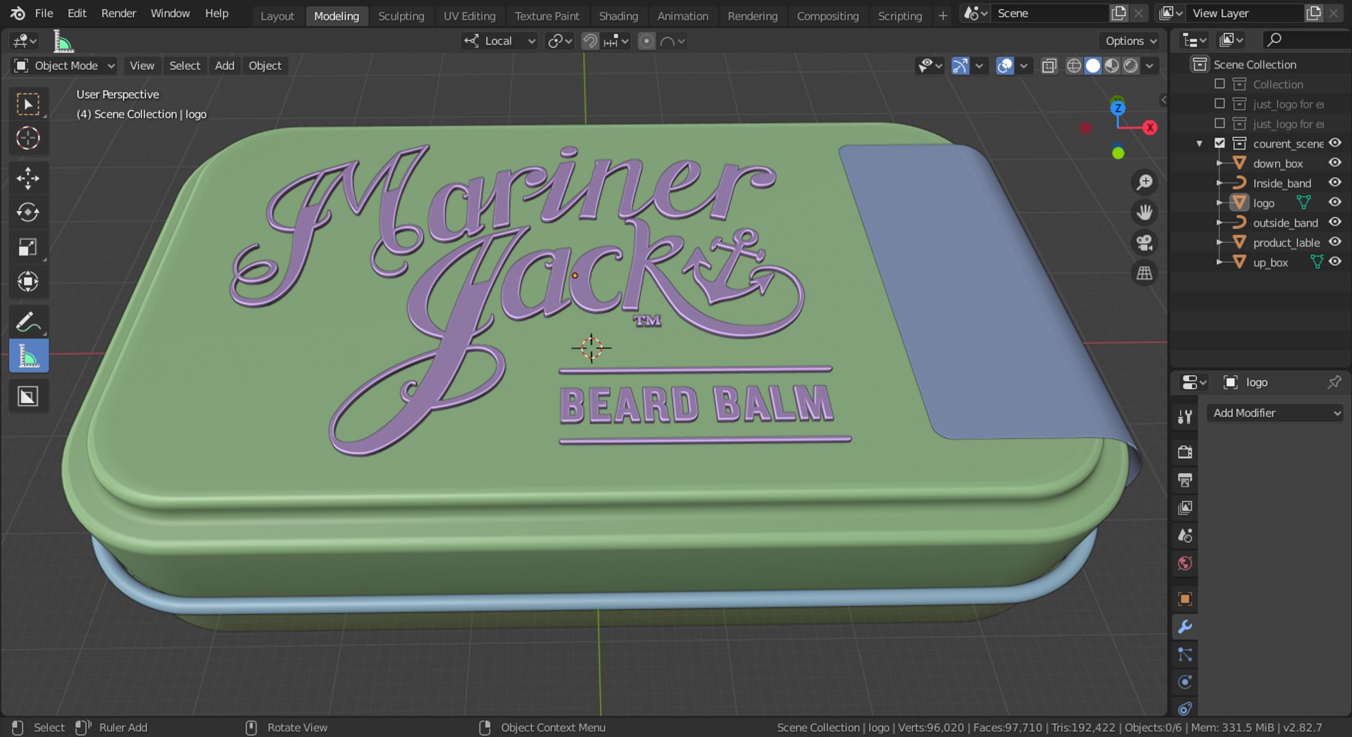 Box 3D Model - TurboSquid 1513984