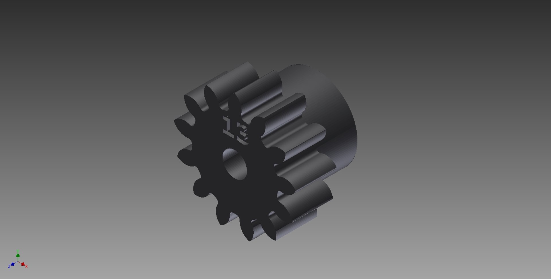3d Gear Set Module 1 Model