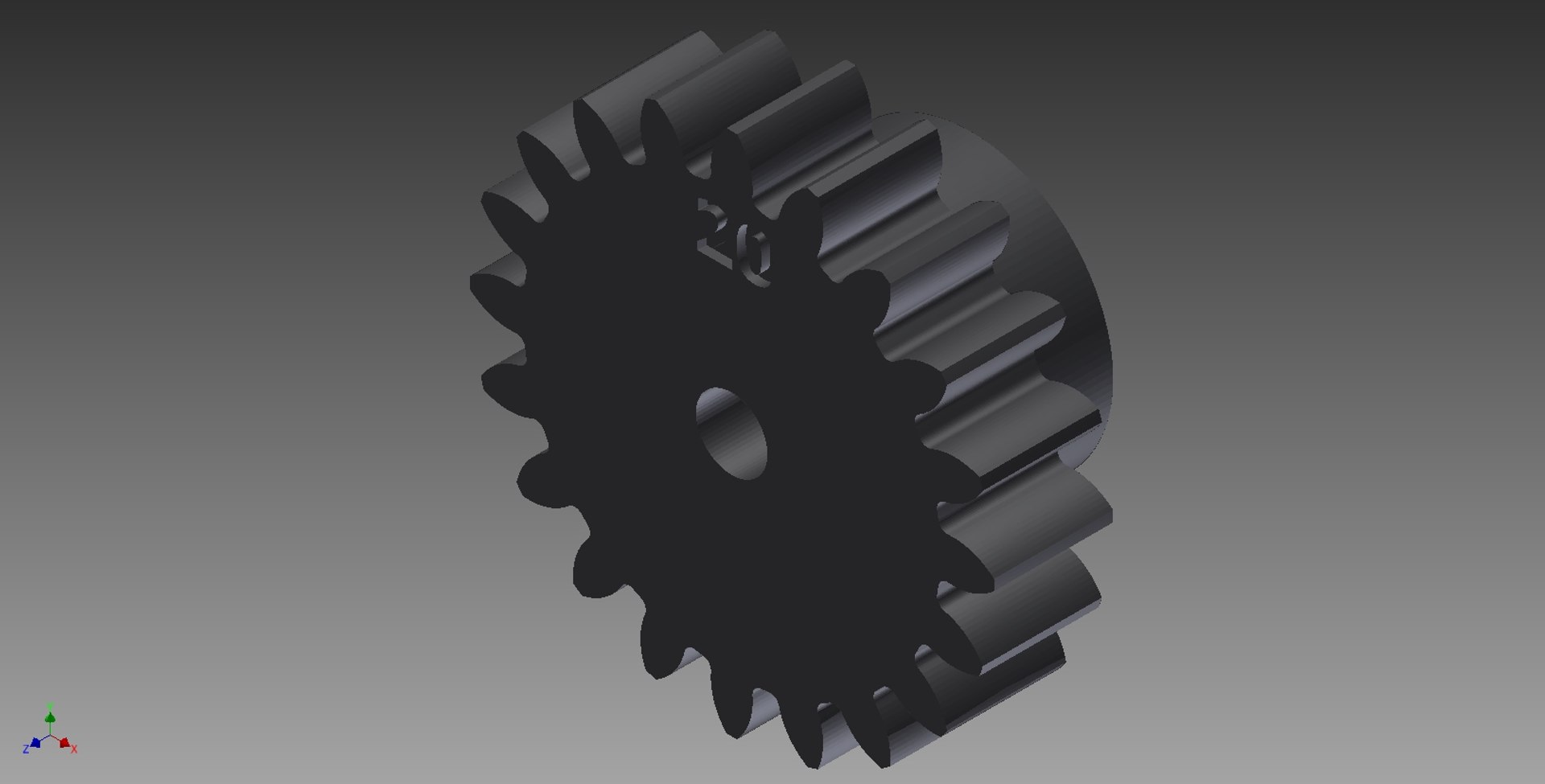 3d Gear Set Module 1 Model