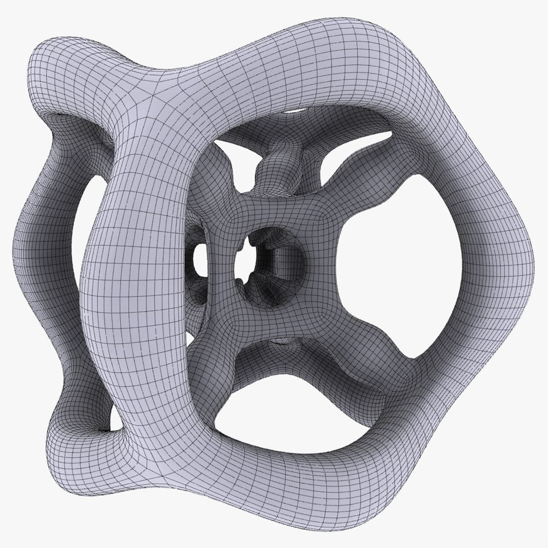 Complex Shape 3d Model