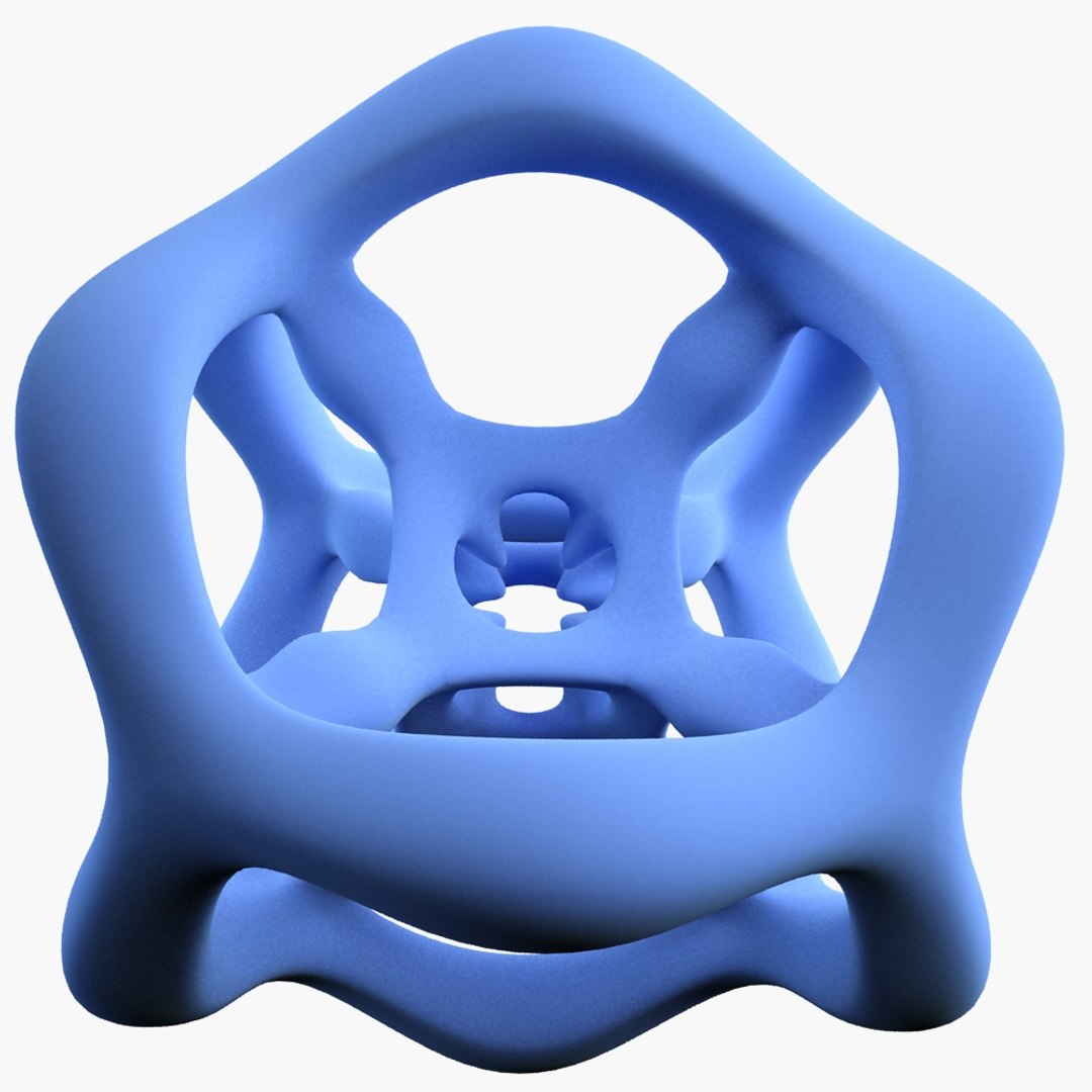 Complex Shape 3d Model