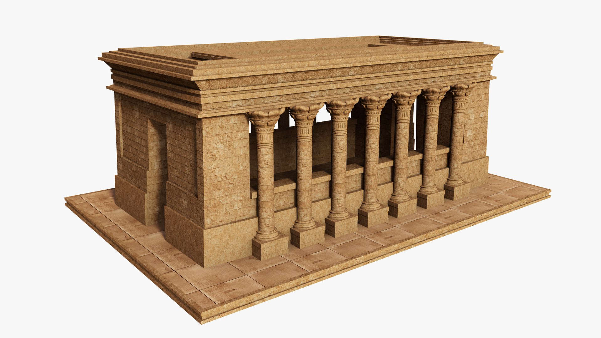 Free Free Egyptian Temple 3D Model - TurboSquid 2253723