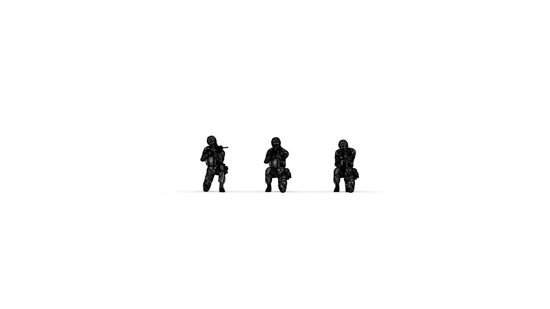 SWAT Figure Set 01 3D - TurboSquid 1808491