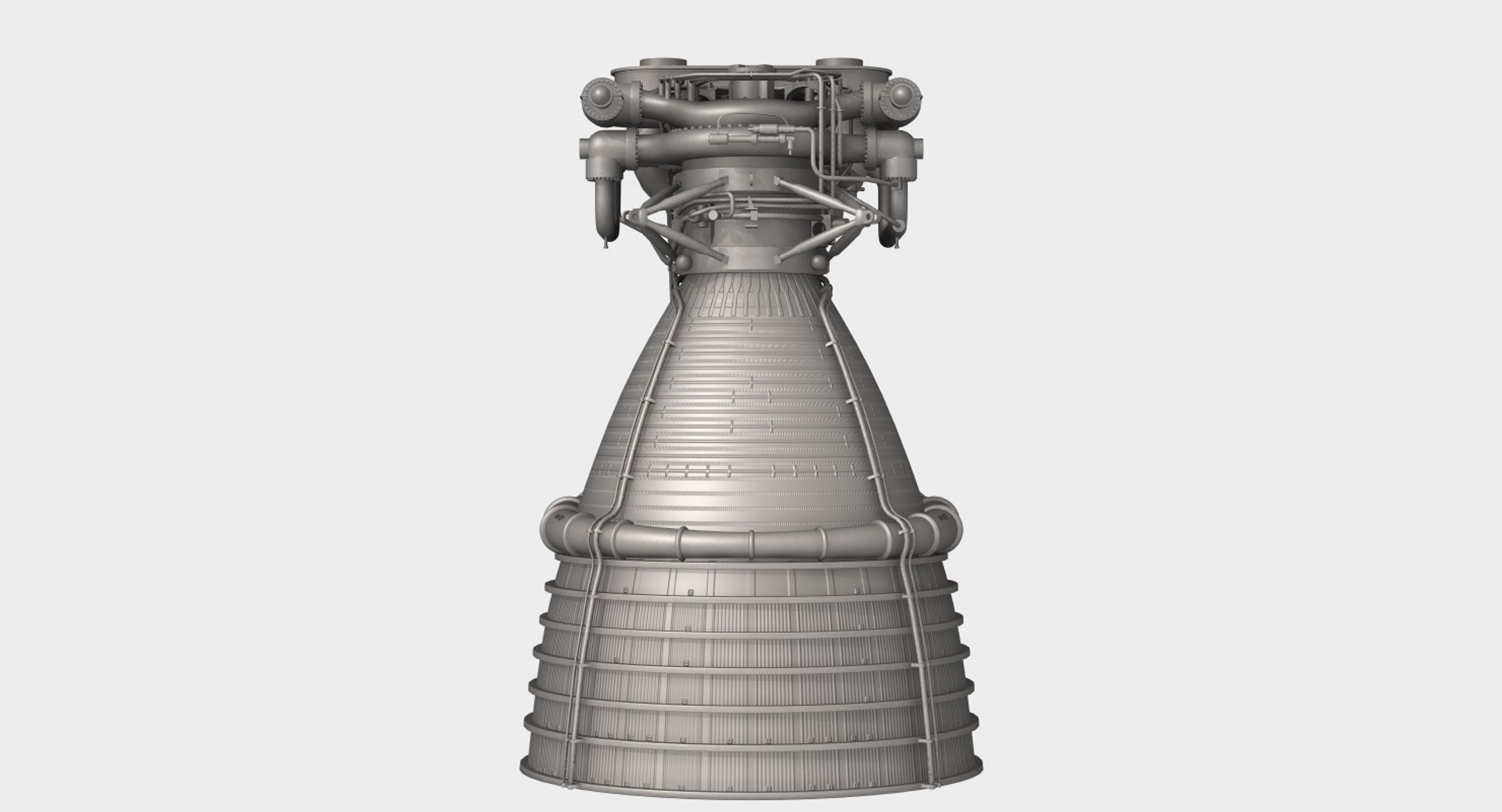 3D saturn s-1c stage apollo - TurboSquid 1213642