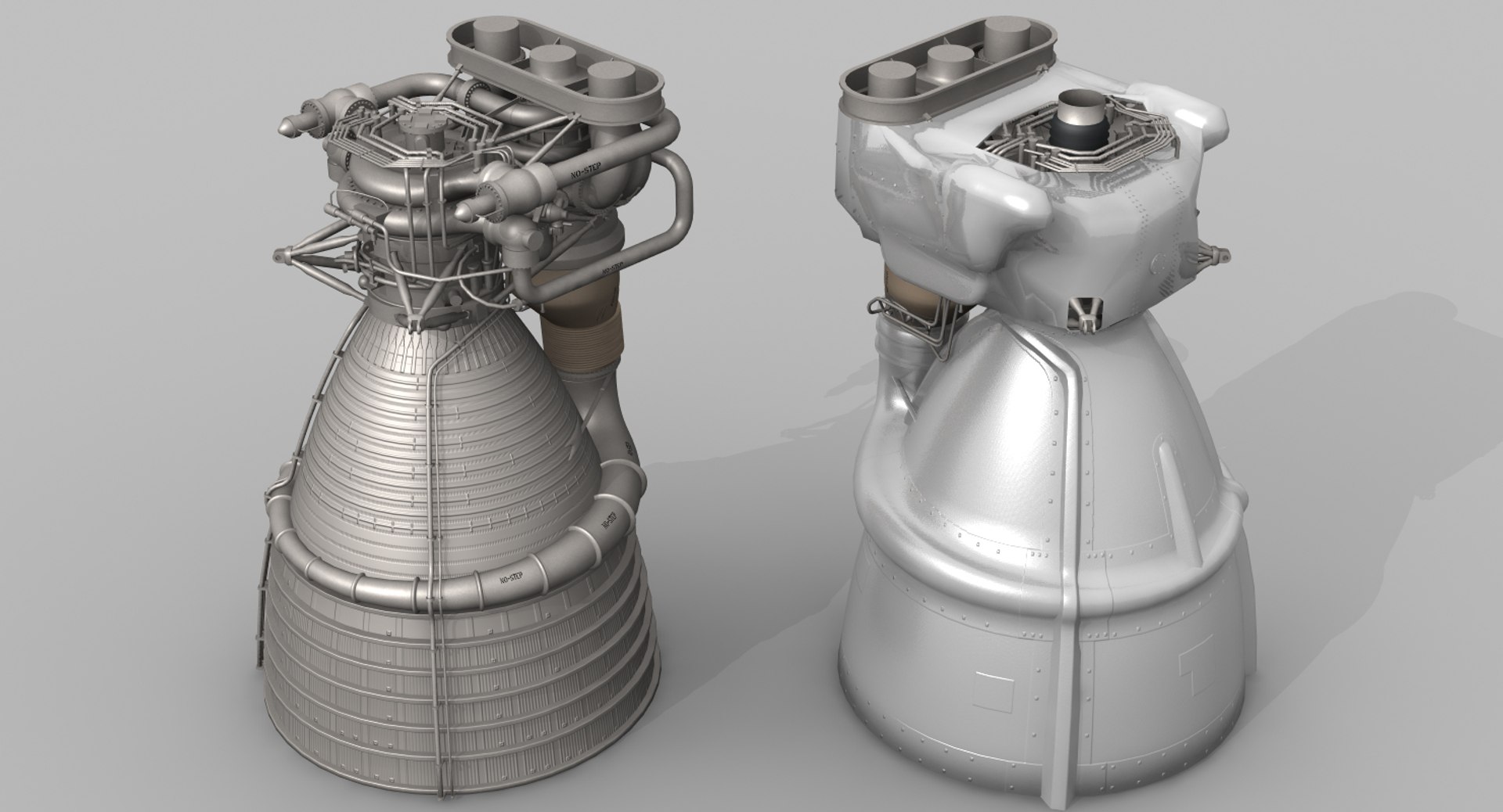 3D saturn s-1c stage apollo - TurboSquid 1213642