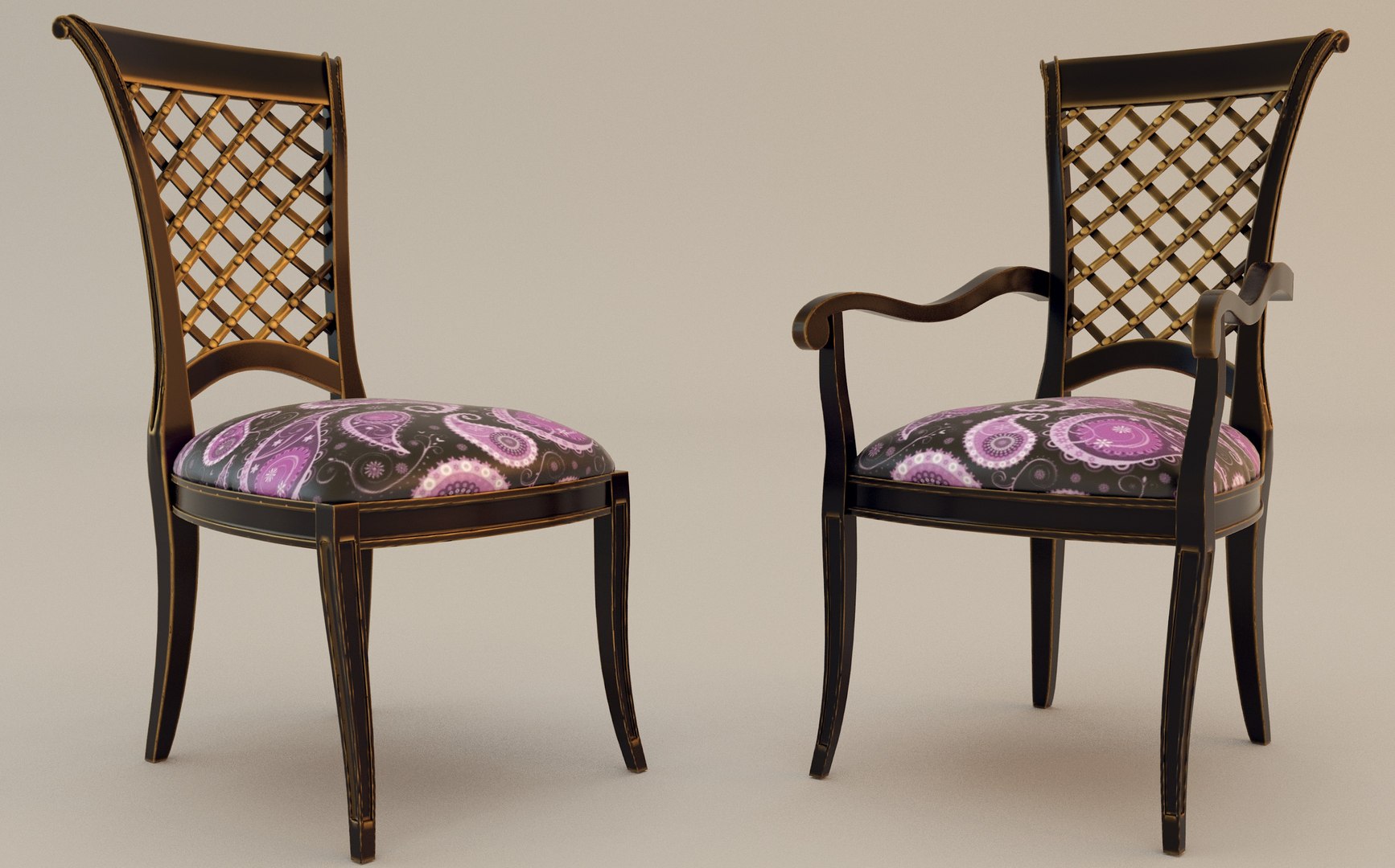Chairs 3d Model