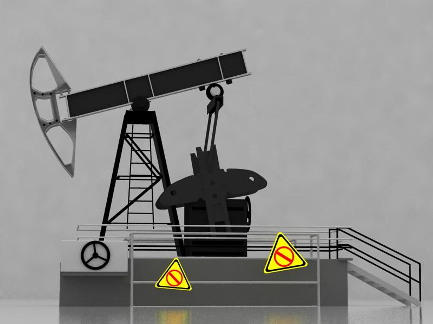 3D Model Oil Drilling Rig - TurboSquid 1583325