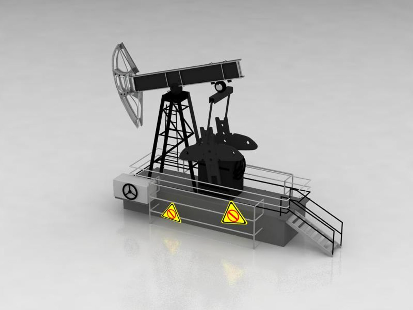 3D Model Oil Drilling Rig - TurboSquid 1583325