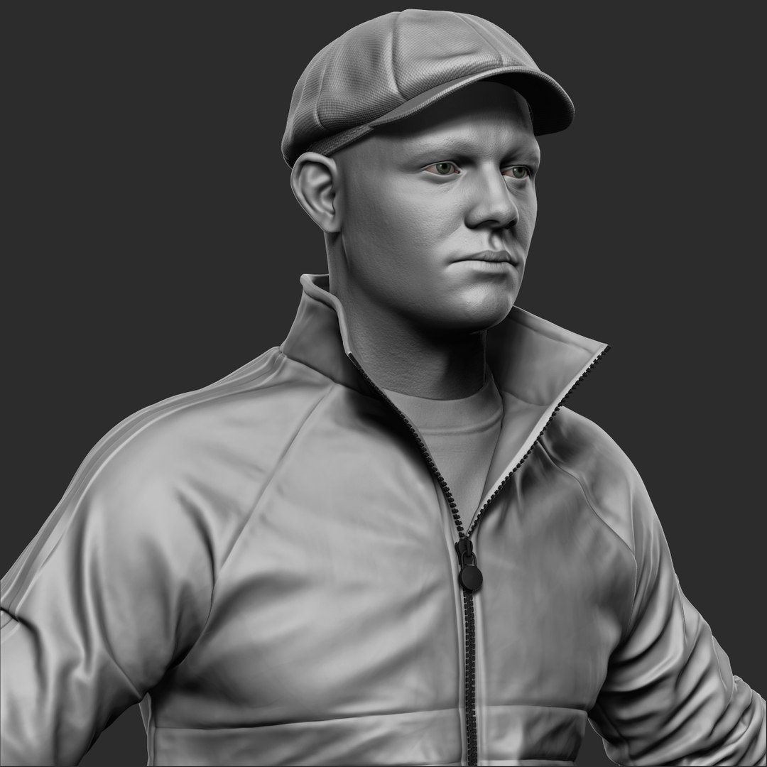Russian Hooligan Zbrush 3D Model - TurboSquid 1309515