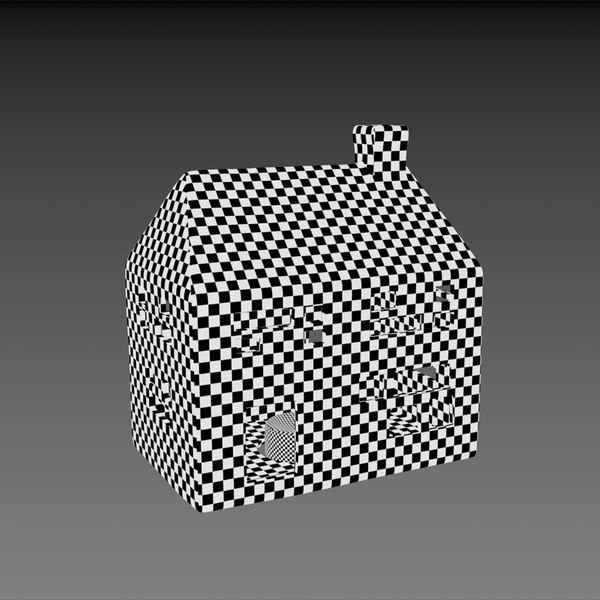 3D model white ceramic house 2 - TurboSquid 1403636
