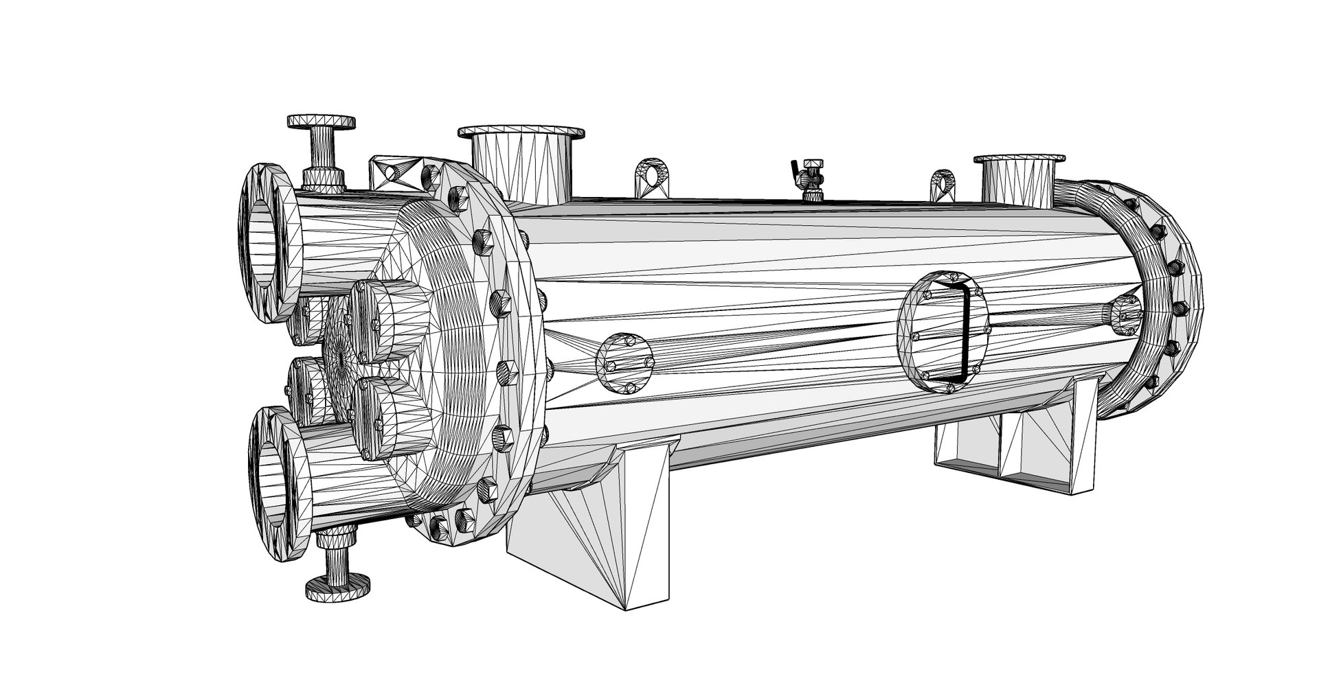 3D Heat Exchanger - TurboSquid 1915091