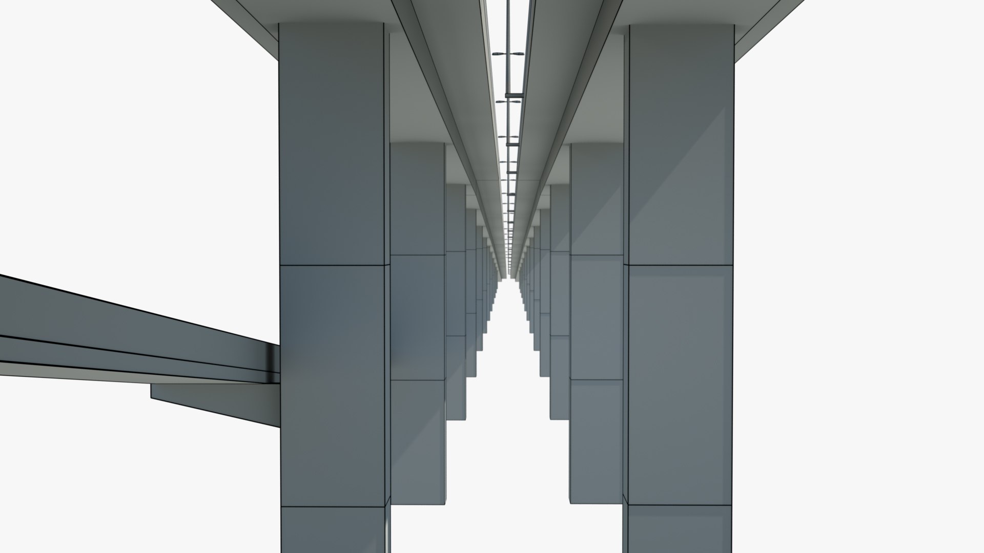 3D Highway Bridge Model - TurboSquid 1234878