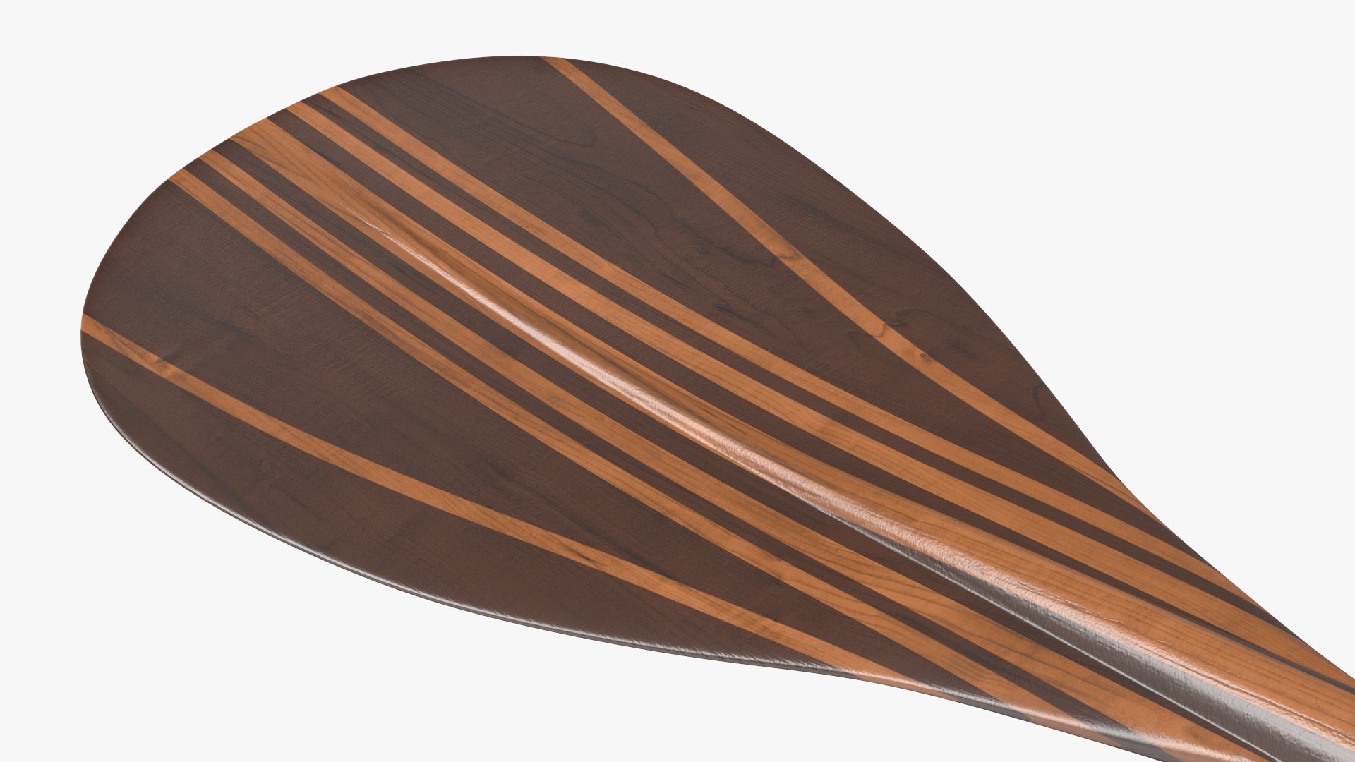 3D Wood Canoe Paddle With Palm Grip - TurboSquid 2216688