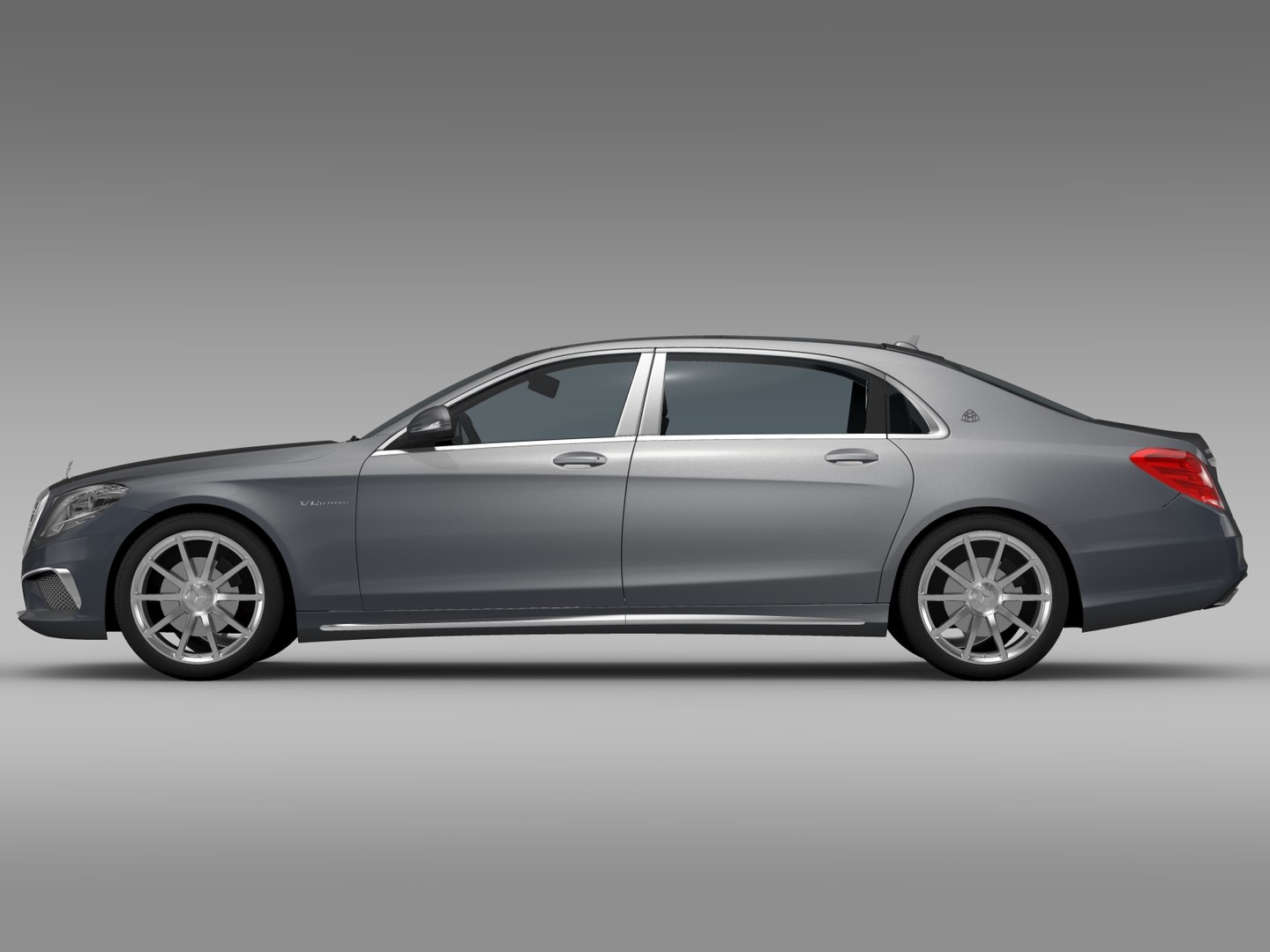 3ds Max Amg Mercedes Maybach 2015