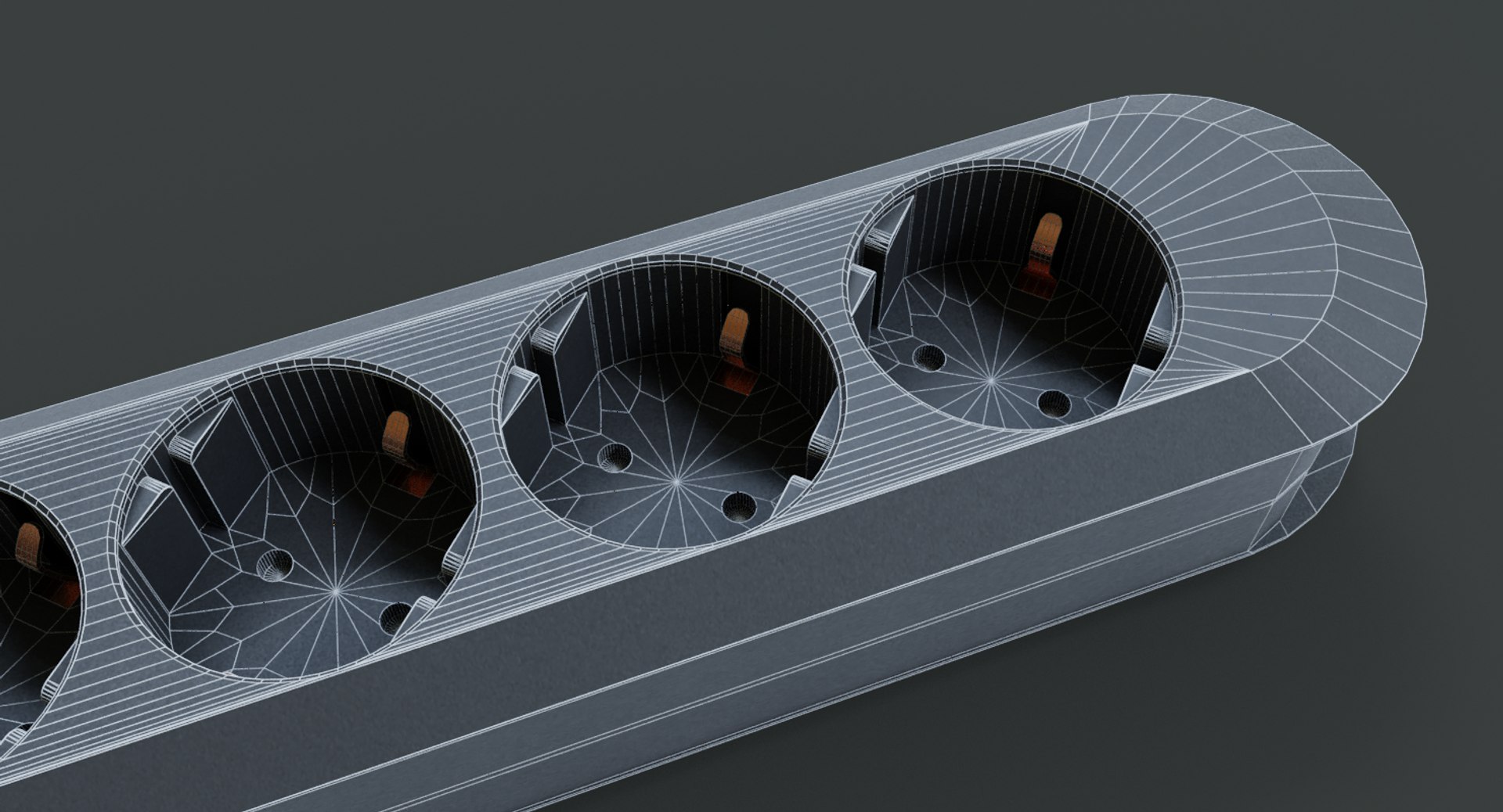Power Strip 3D Model - TurboSquid 1268455