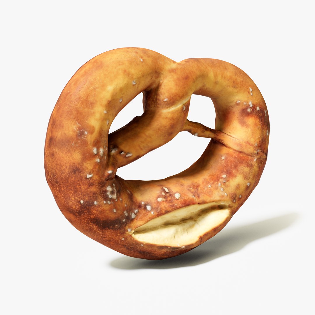 Pretzel - Sauerteigbrezel 3D Model - TurboSquid 2203857