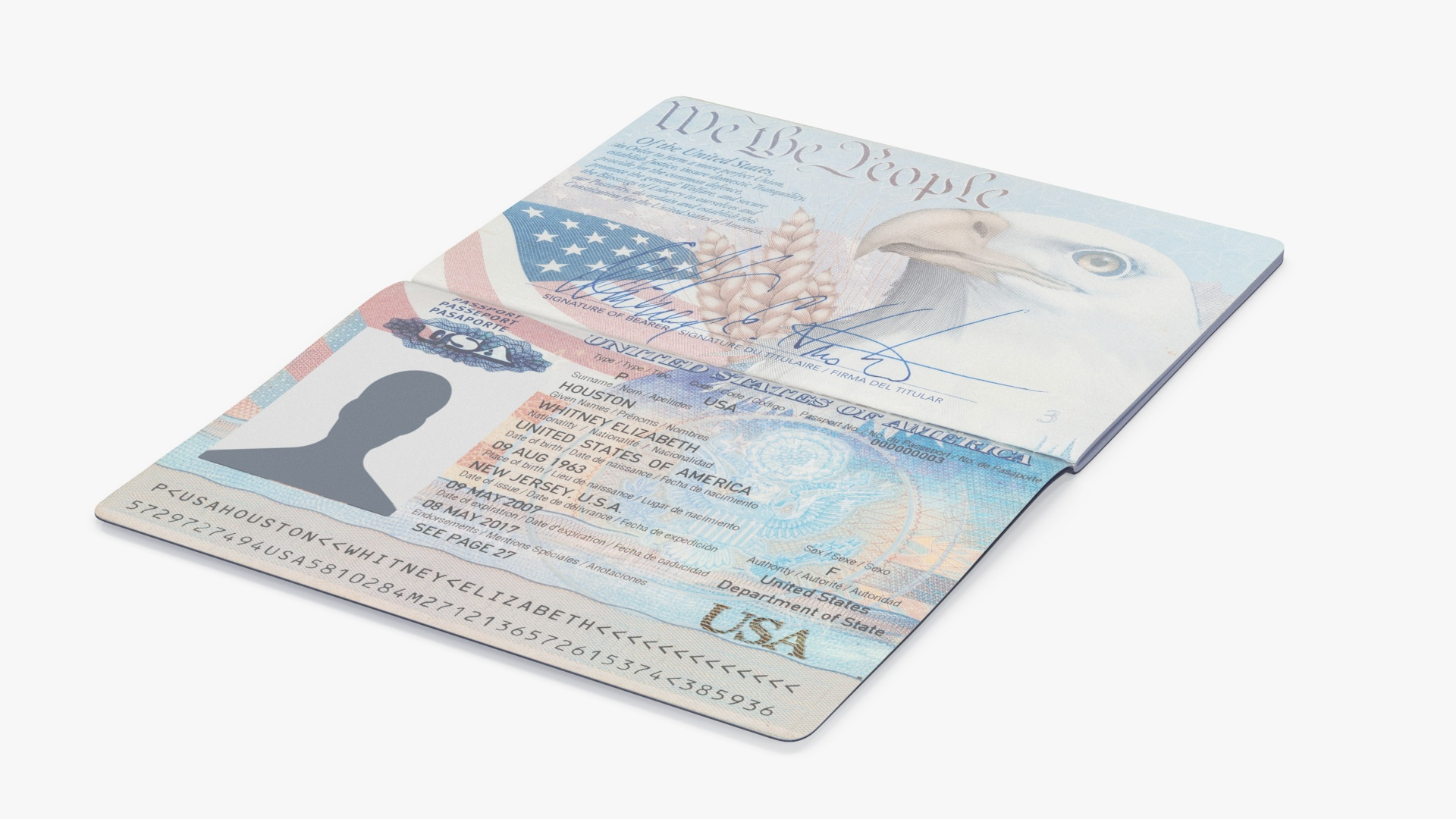 USA Passports Collection 2 3D Model - TurboSquid 2255045
