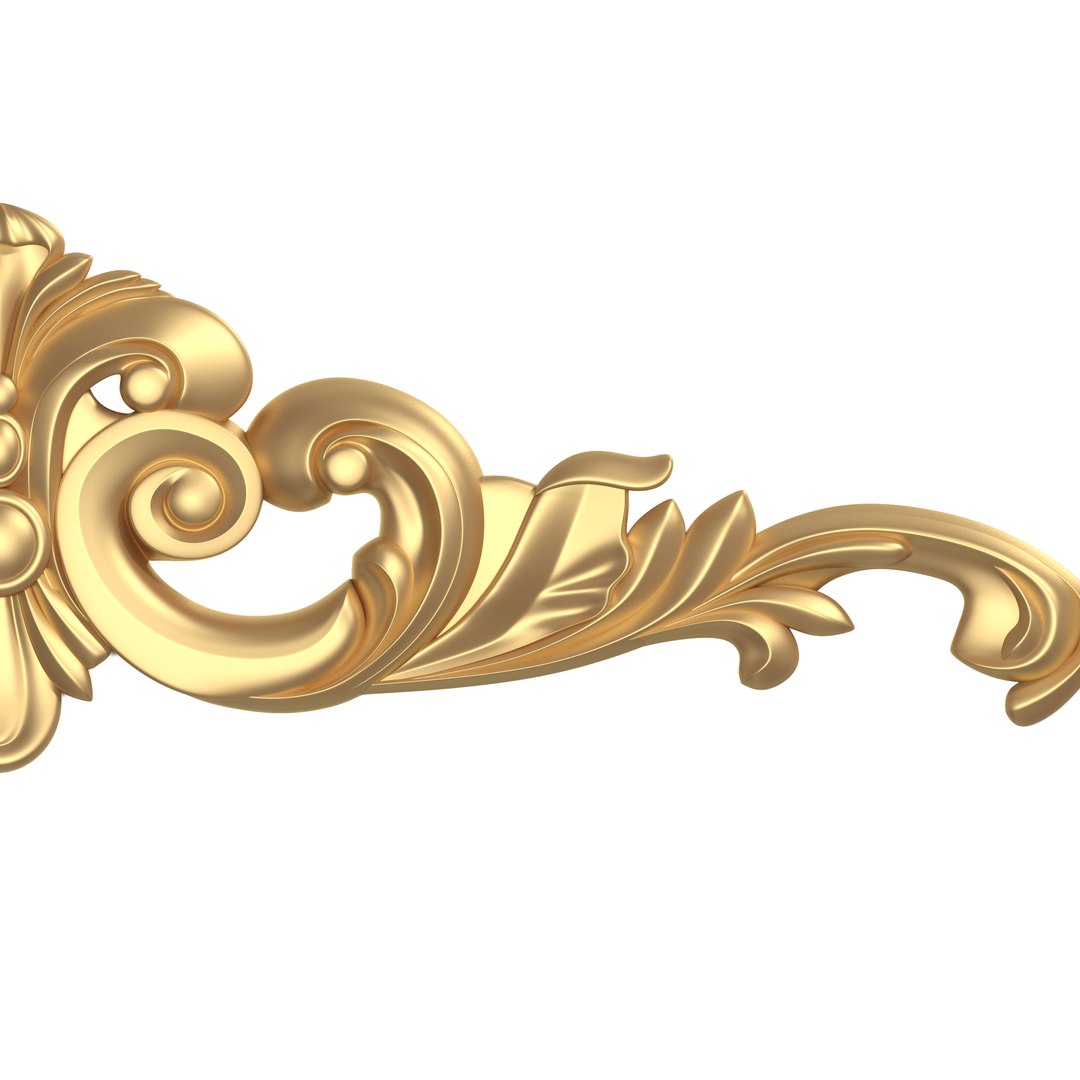 3D Carved Onlay Model - TurboSquid 1312095