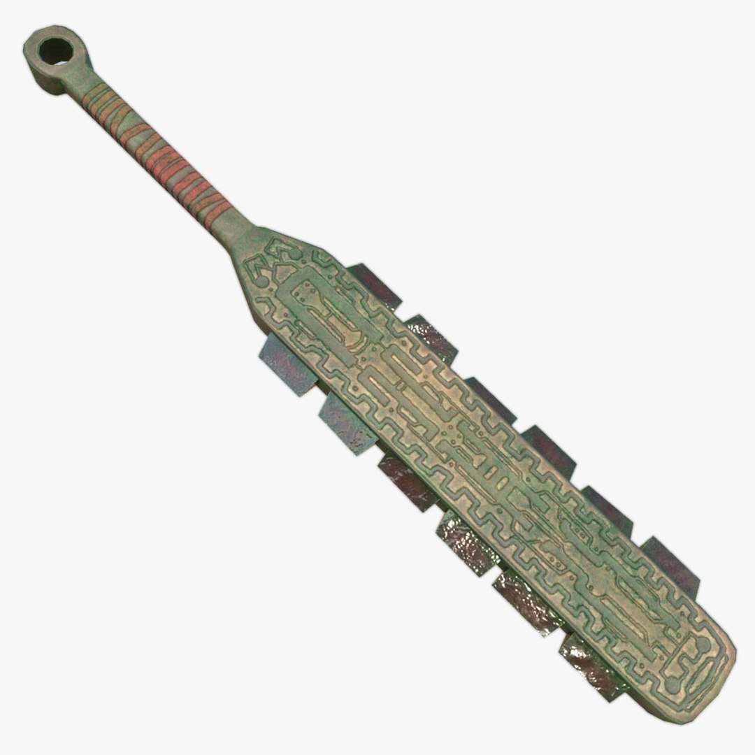 Mayan Weapon 3D Model - TurboSquid 2390728