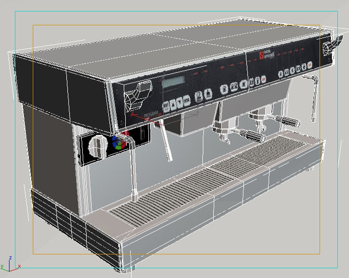 Nuova Espresso Machine 3d Model