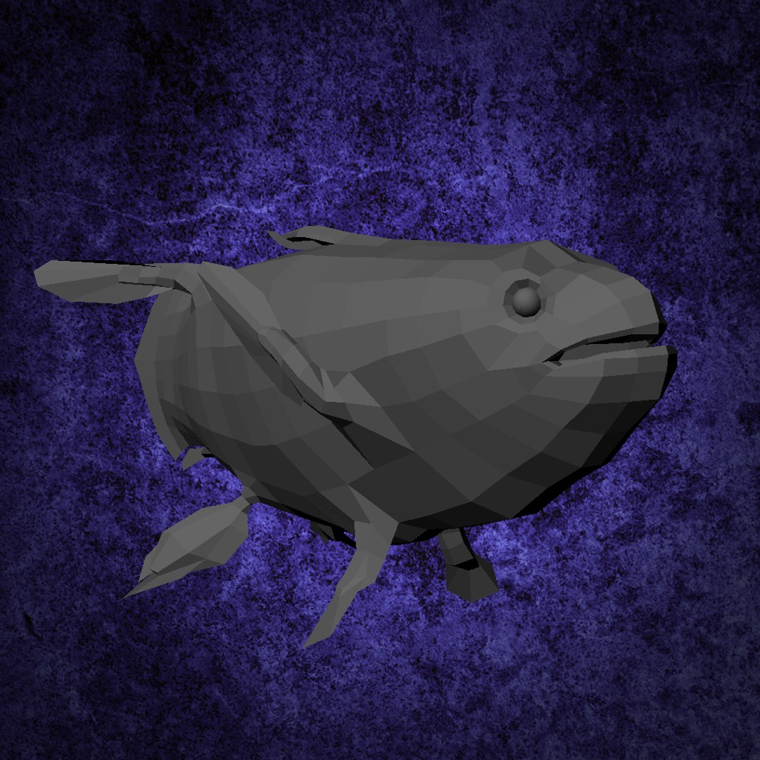 Coelacanth fish 3D model | 1142323 | TurboSquid