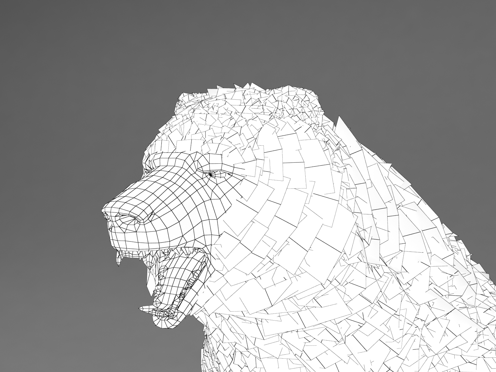 rigged bear fur 01 max
