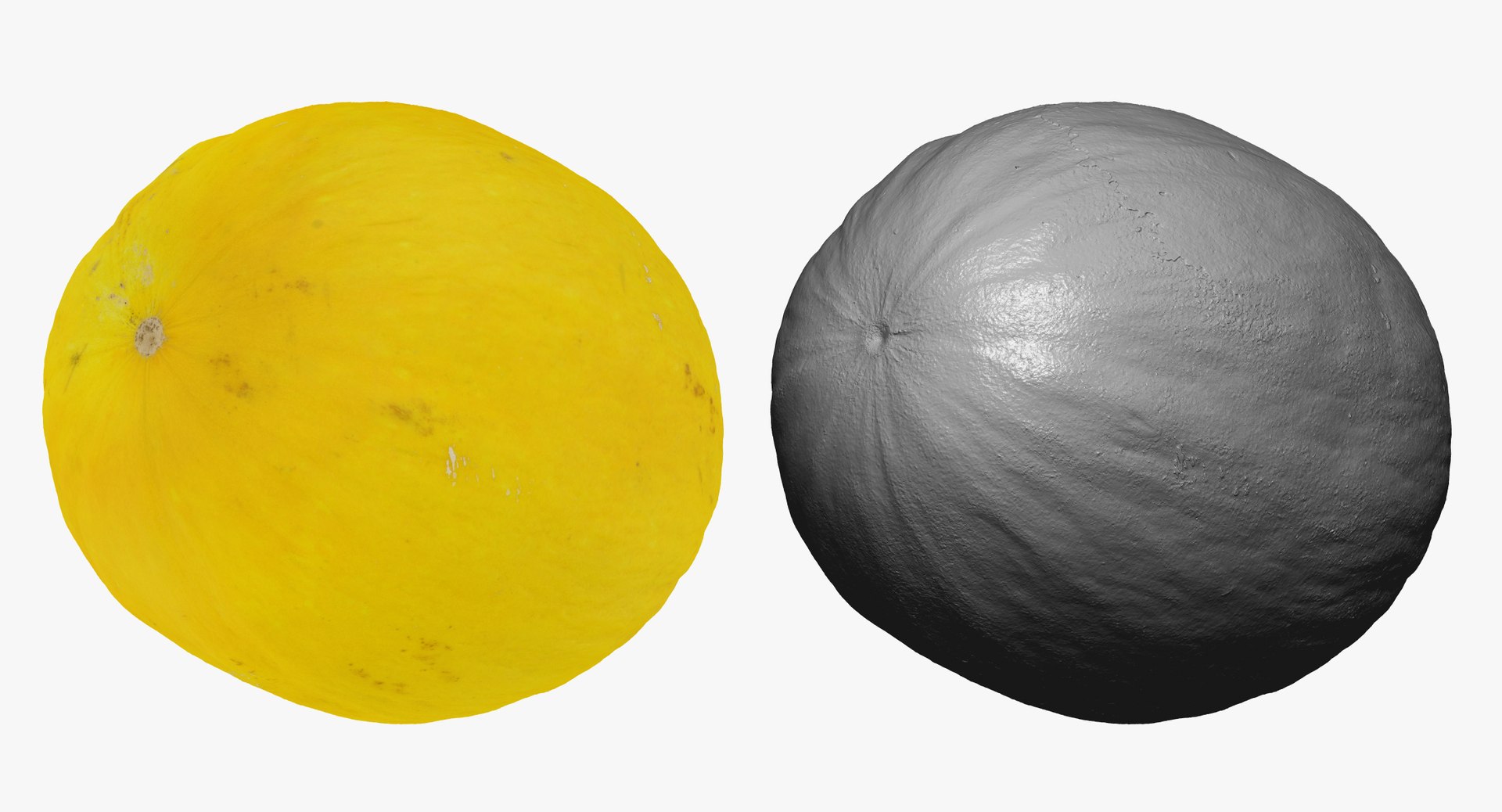 Melons Collection 01 - 5 models RAW Scans 3D - TurboSquid 1830436