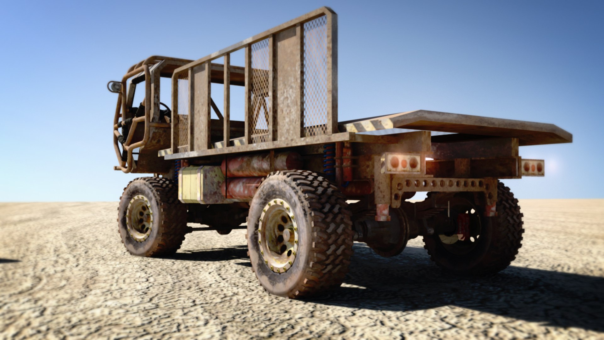 Obj Mongo Heist Truck Wheel