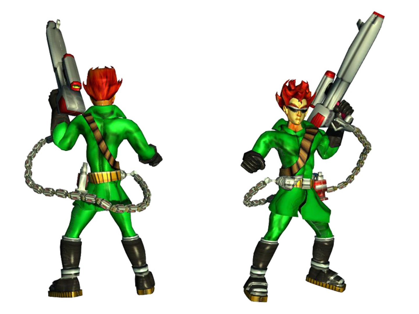 Bionic Soldier Age 3d Model