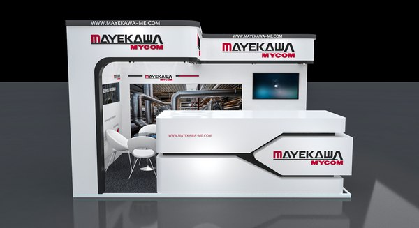 3D 4x3 stand model - TurboSquid 1781068