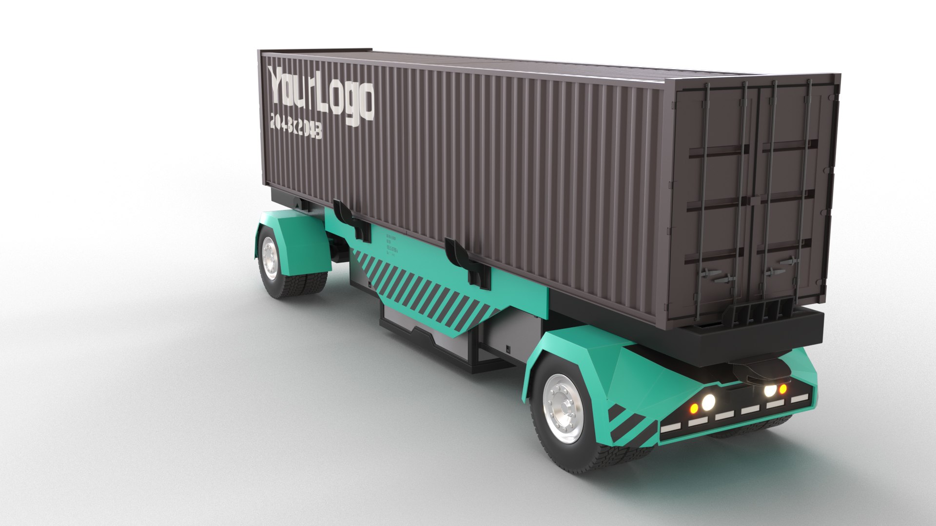 AGV container transport 02 3D - TurboSquid 1873918