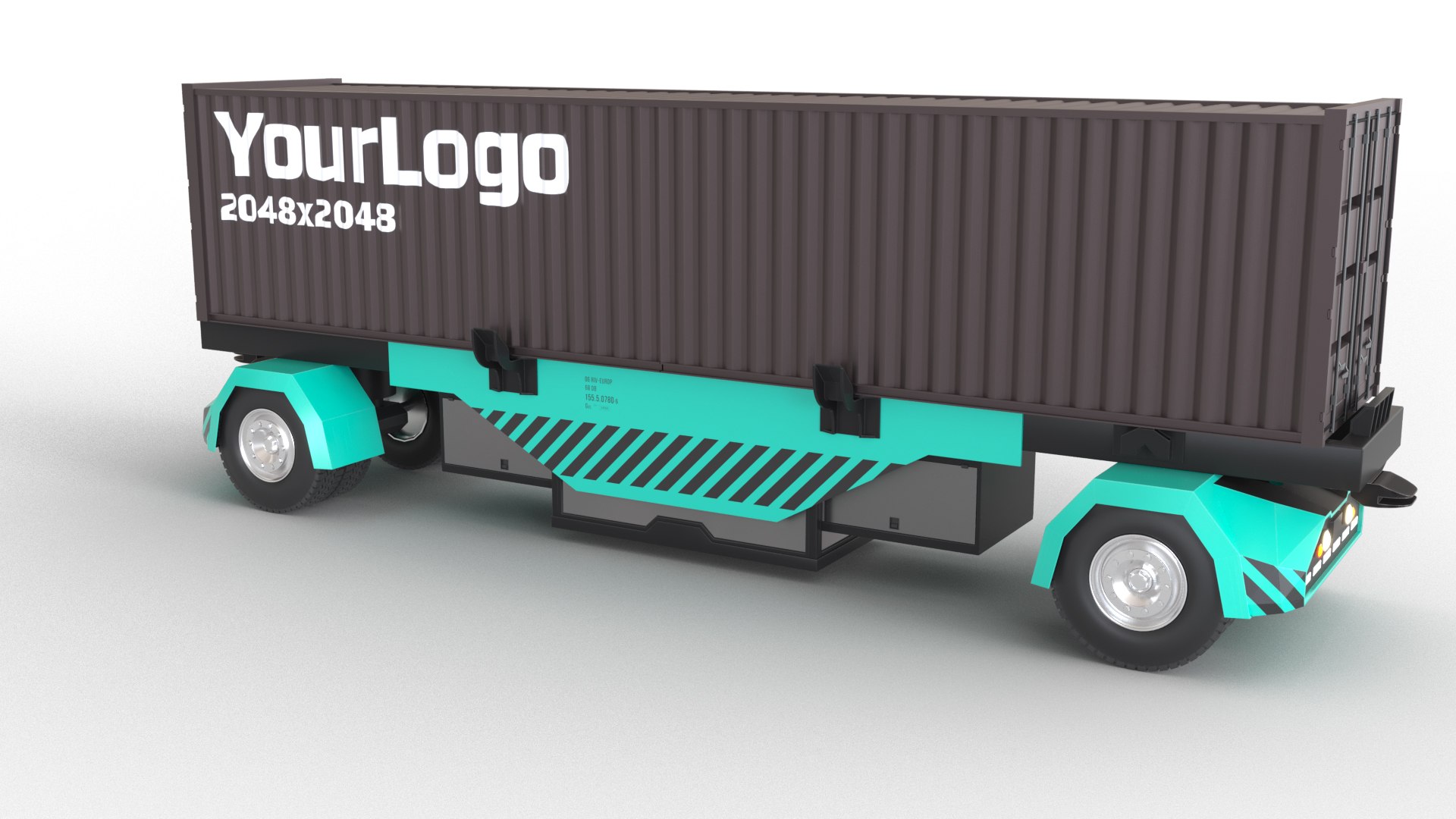 AGV container transport 02 3D - TurboSquid 1873918