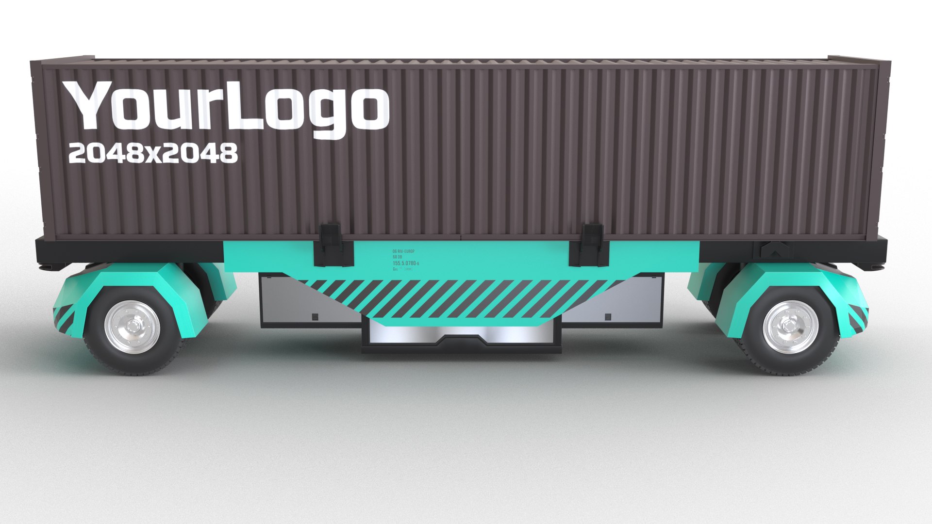 AGV container transport 02 3D - TurboSquid 1873918