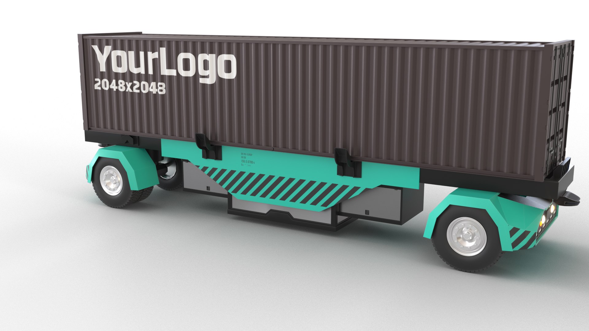AGV container transport 02 3D - TurboSquid 1873918
