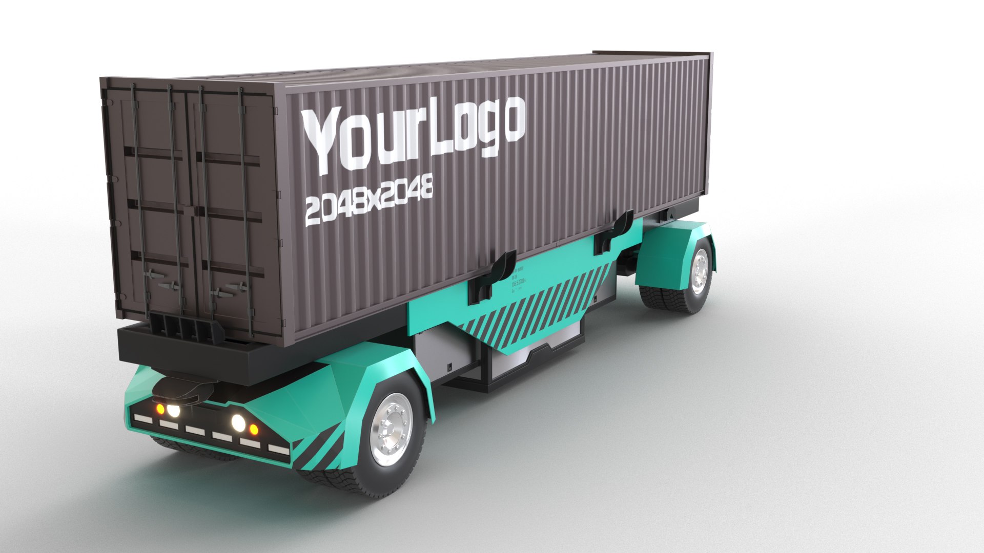 AGV container transport 02 3D - TurboSquid 1873918