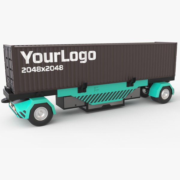 AGV container transport 02 3D - TurboSquid 1873918