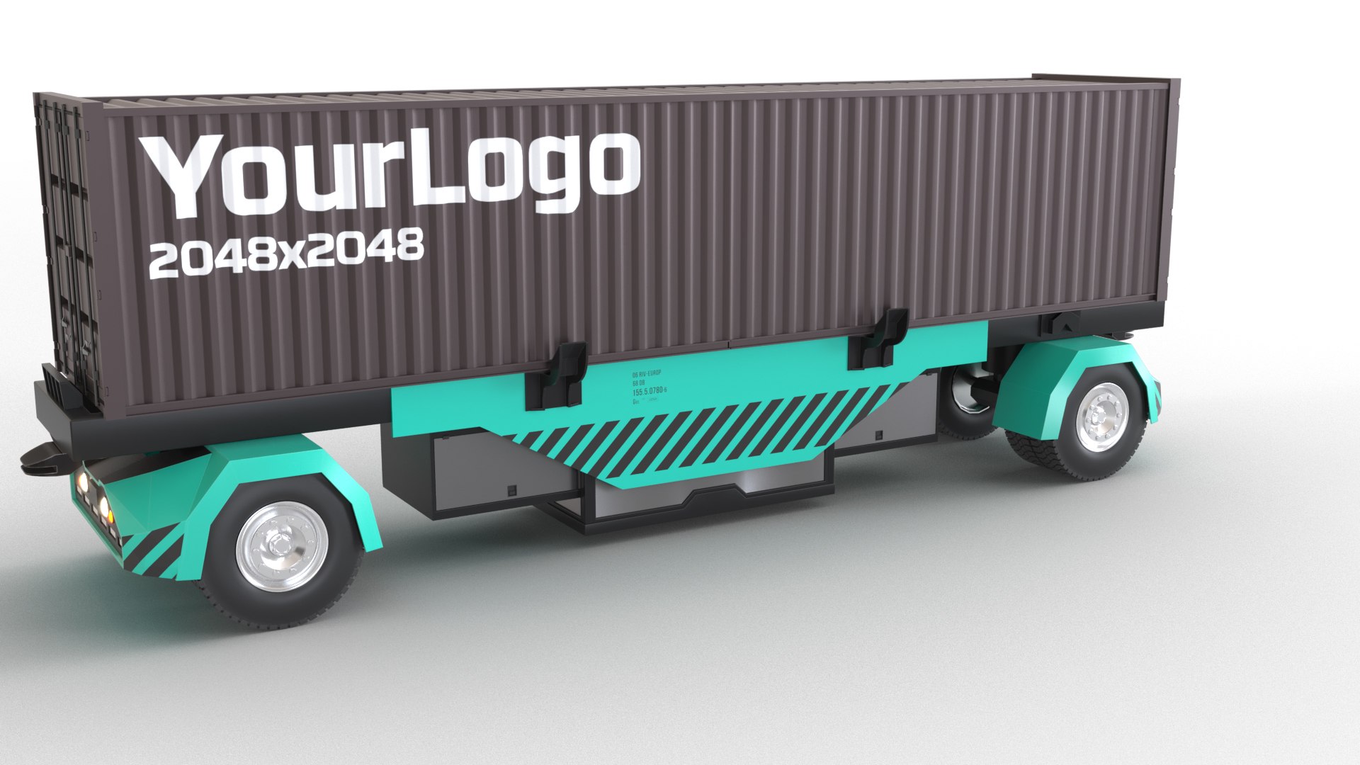 AGV container transport 02 3D - TurboSquid 1873918