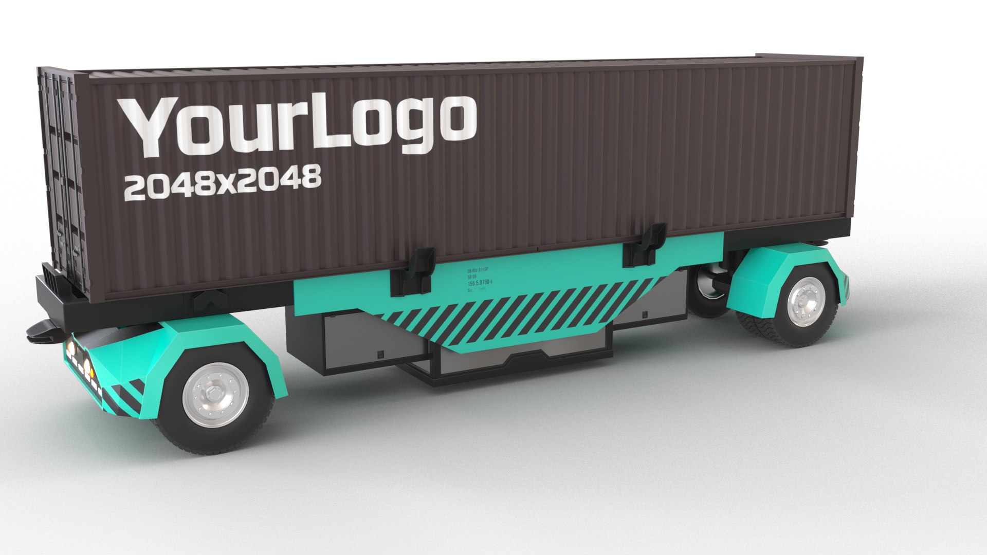 AGV container transport 02 3D - TurboSquid 1873918