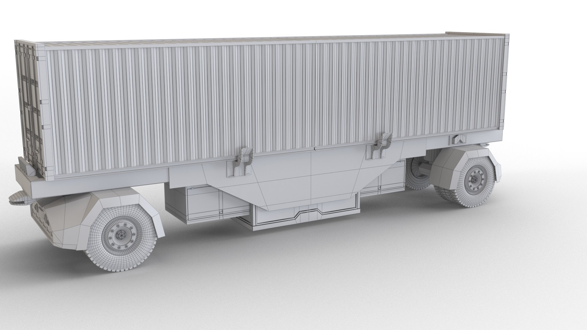 AGV container transport 02 3D - TurboSquid 1873918
