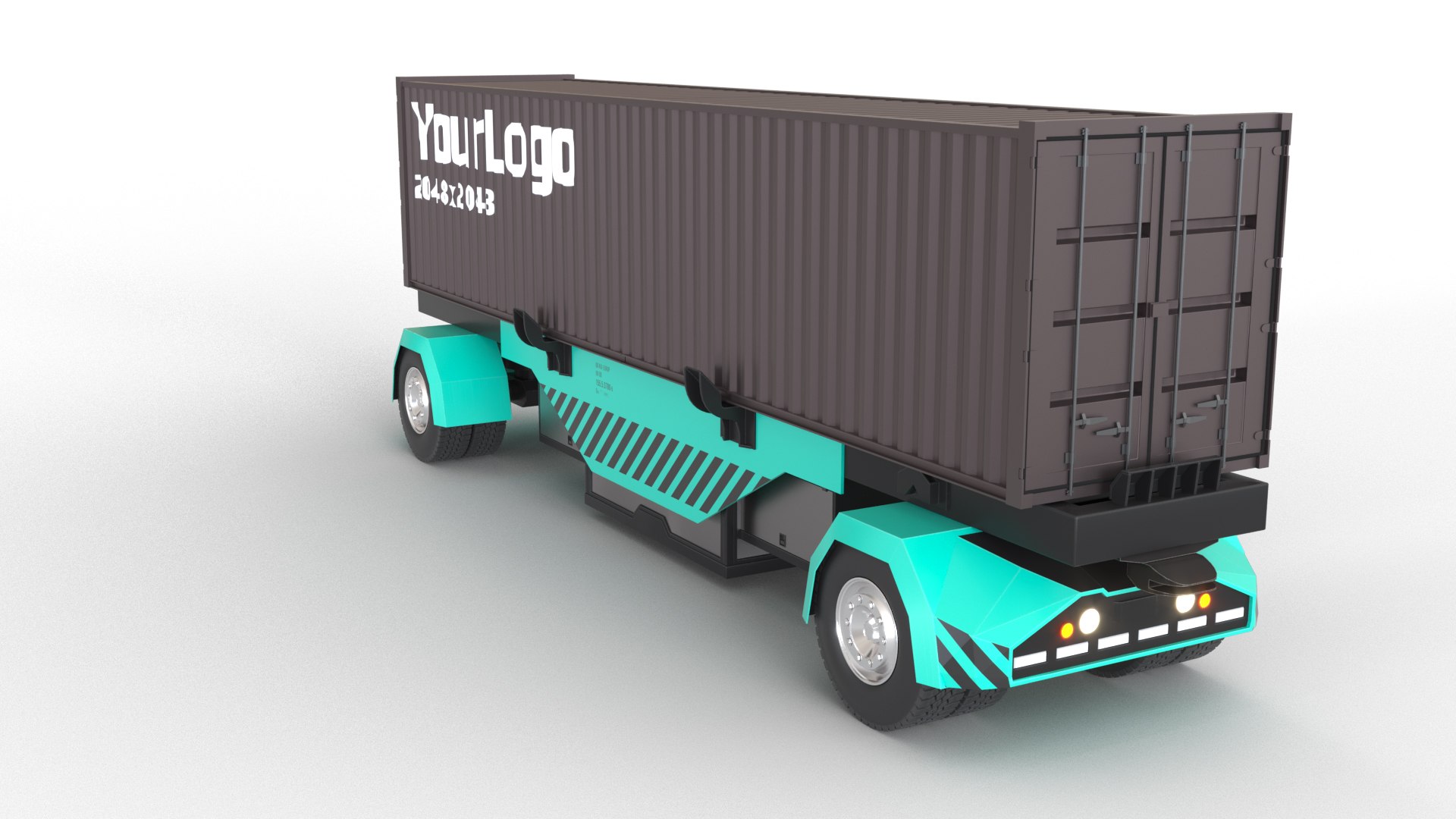 AGV container transport 02 3D - TurboSquid 1873918