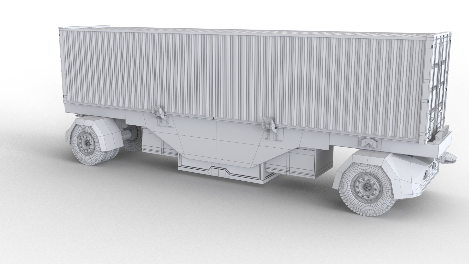 AGV container transport 02 3D - TurboSquid 1873918