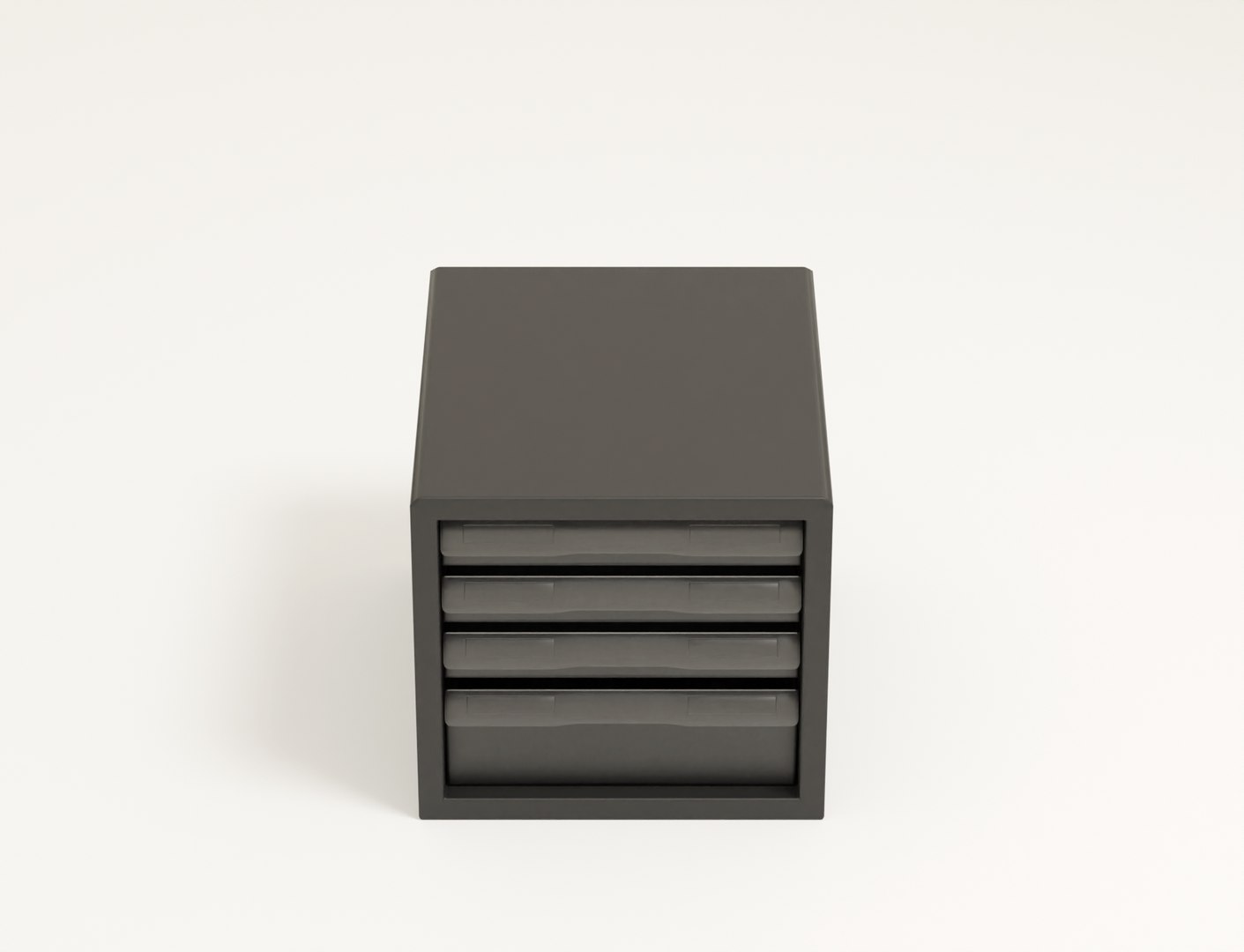 3D Low-Poly Desktop Drawer Sorter Model - TurboSquid 2089967