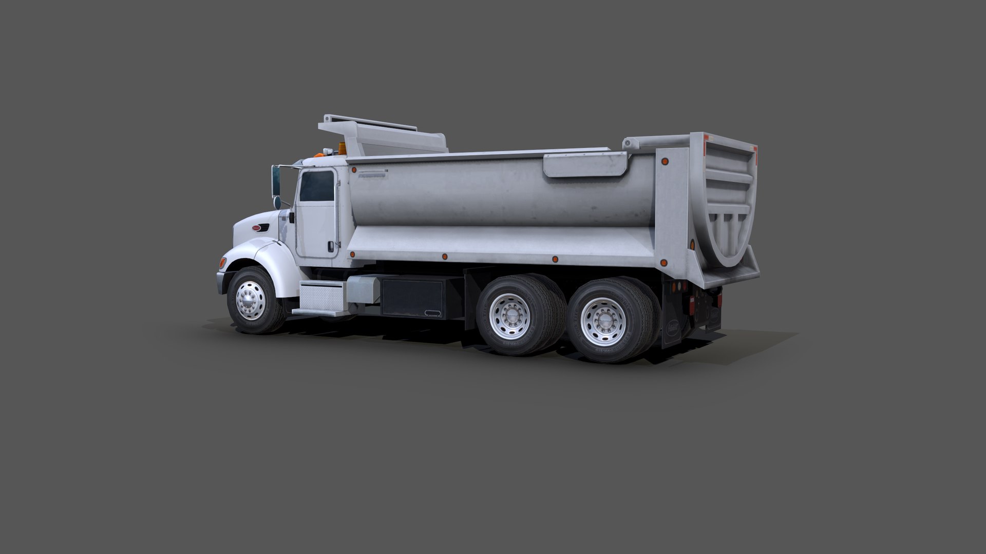 Peterbilt 340 2008 Dump Truck S09 3D Model - TurboSquid 2062063