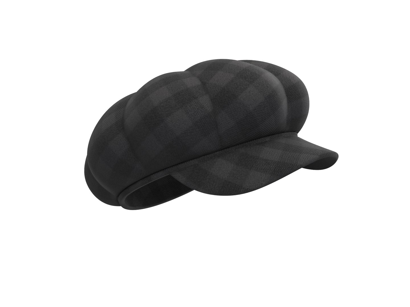 Newsboy Cap 3D Model - TurboSquid 1817428