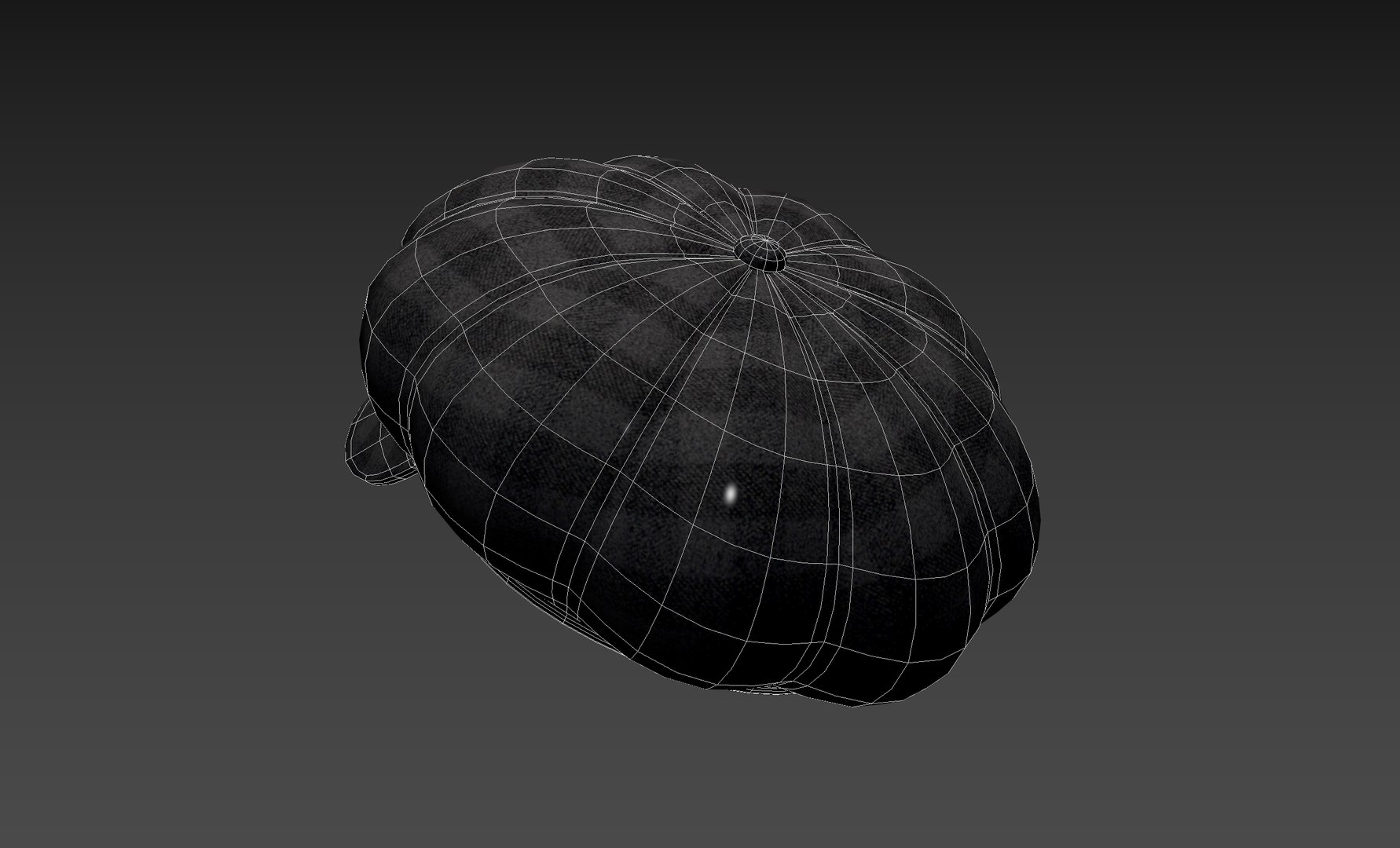 Newsboy Cap 3D model - TurboSquid 1817428