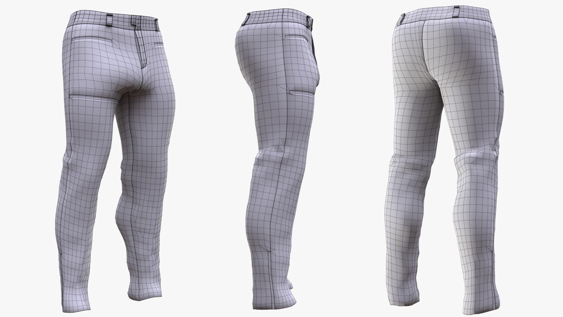 Pants 219 - All MH Bodies UE5 Skeletons - Rigged 3D Model - TurboSquid ...